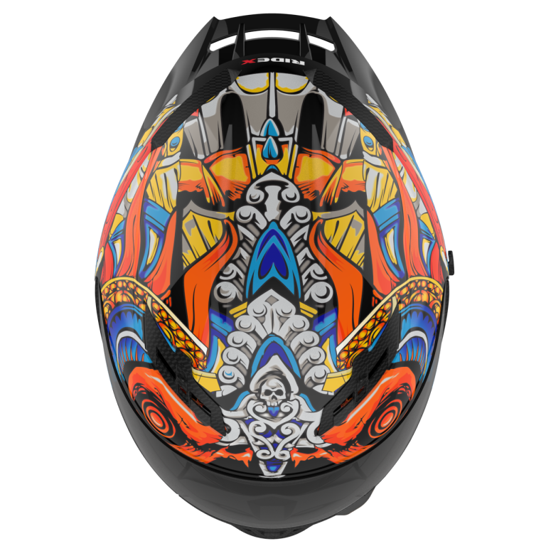 TITANIUM G2- DIABO (GLOSSY) – Ridex Helmets and Jackets