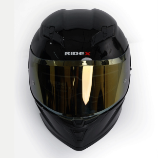 TITANIUM G2- MIDNIGHT BLACK (GLOSSY) – Ridex Helmets and Jackets